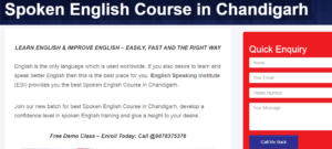 Best Institutes For English Speaking Course In Chandigarh